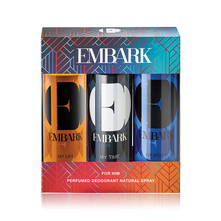 Shop Perfume Combo: Buy 3-Piece Perfume Deodrant Giftset Online ...